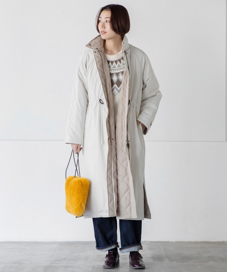 ◇【洗える】ノルディック柄クルーニット(ニット/セーター ◇【洗える】ノルディック柄クルーニット(ニット/セーター