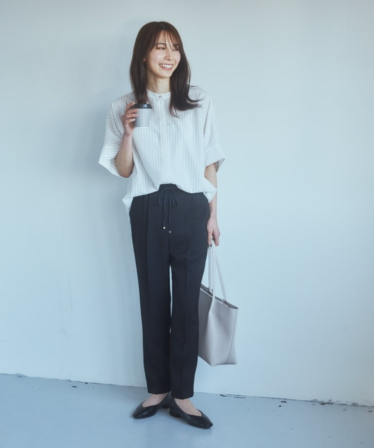 再登場/魅せる体型カバー服/洗える】ボイルドルマンブラウス 再登場/魅せる体型カバー服/洗える】ボイルドルマンブラウス