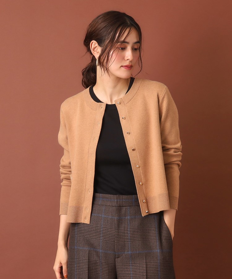 otonaMUSE11月号掲載】ウォッシャブルコットンカシミヤ混 otonaMUSE11月号掲載】ウォッシャブルコットンカシミヤ混