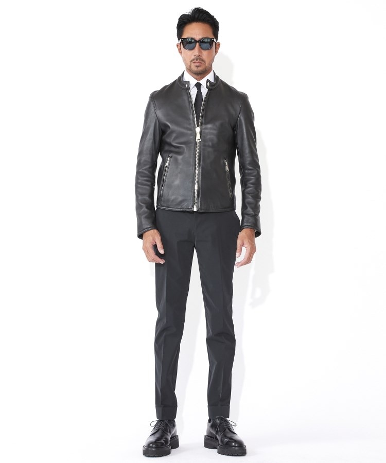 セットアップ可】【干場義雅×DRESSTERIOR】スラックス パンツ セットアップ可】【干場義雅×DRESSTERIOR】スラックス パンツ