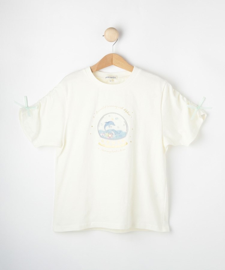 100-150cm】スノードームオーガンジーTシャツ(Tシャツ 100-150cm】スノードームオーガンジーTシャツ(Tシャツ