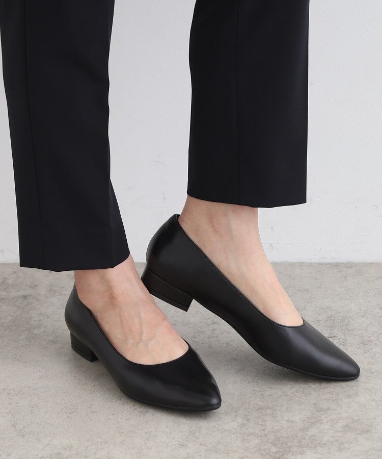 新登場!広幅サイズ】ベーシックローヒールパンプス(パンプス 新登場!広幅サイズ】ベーシックローヒールパンプス(パンプス