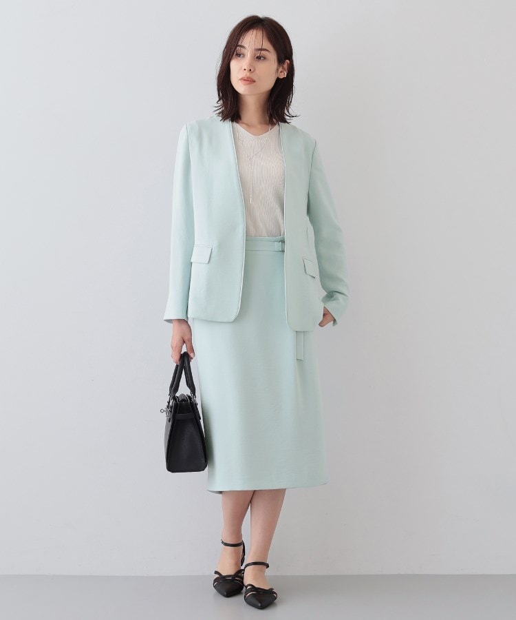 春SALE!【着る日傘/遮熱/UVケア】ノーカラージャケット 春SALE!【着る日傘/遮熱/UVケア】ノーカラージャケット