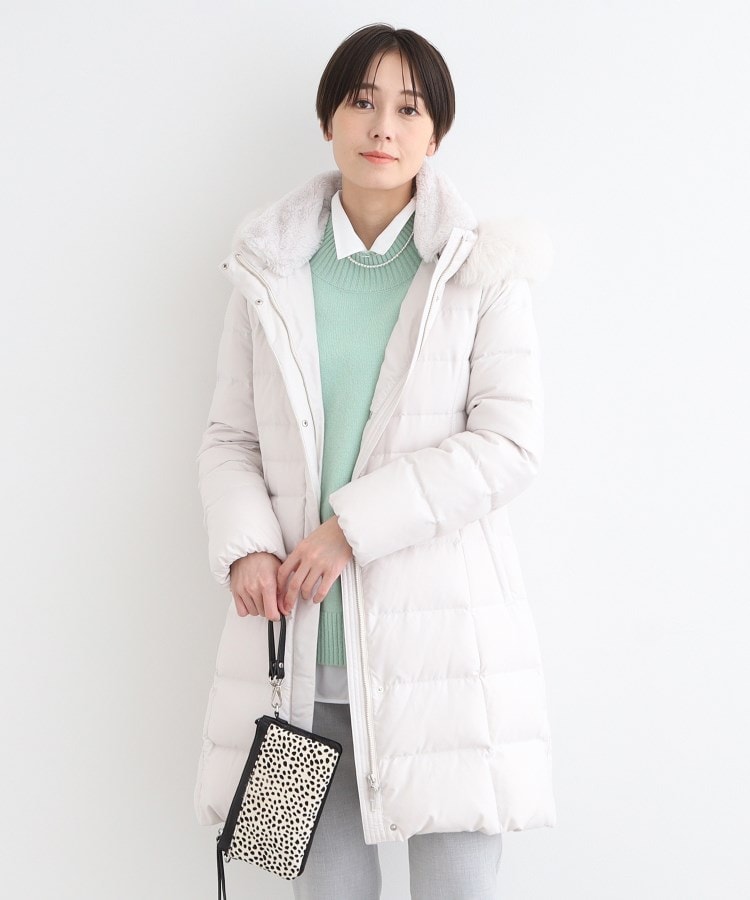 名品/撥水/抗菌防臭】ロング リサイクルダウンコート(ダウン 名品/撥水/抗菌防臭】ロング リサイクルダウンコート(ダウン