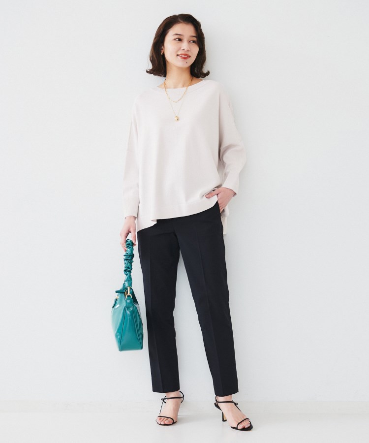 体型カバー/透けにくい】ワイドシルエットニット(ニット 体型カバー/透けにくい】ワイドシルエットニット(ニット