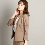 通勤/スーツ/セットアップ/日本製/洗える】ストレッチ素材ノー 通勤/スーツ/セットアップ/日本製/洗える】ストレッチ素材ノー