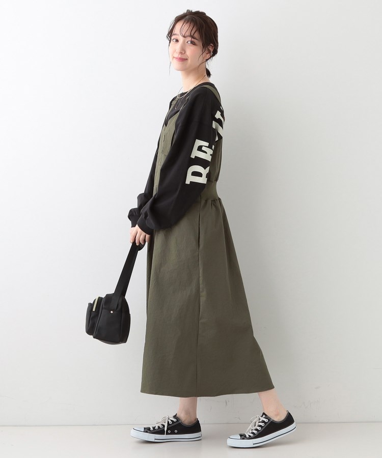 S-LL】ロングシーズン着られる フロントZIPジャンスカ(マキシ S-LL】ロングシーズン着られる フロントZIPジャンスカ(マキシ