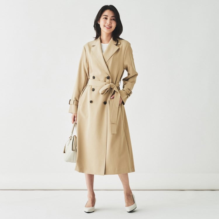 2WAYツイルライクロス トレンチコート(トレンチコート 2WAYツイルライクロス トレンチコート(トレンチコート