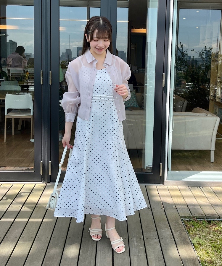 肩紐調節可能/ドットor花柄】アソートキャミワンピース(キャミ 肩紐調節可能/ドットor花柄】アソートキャミワンピース(キャミ