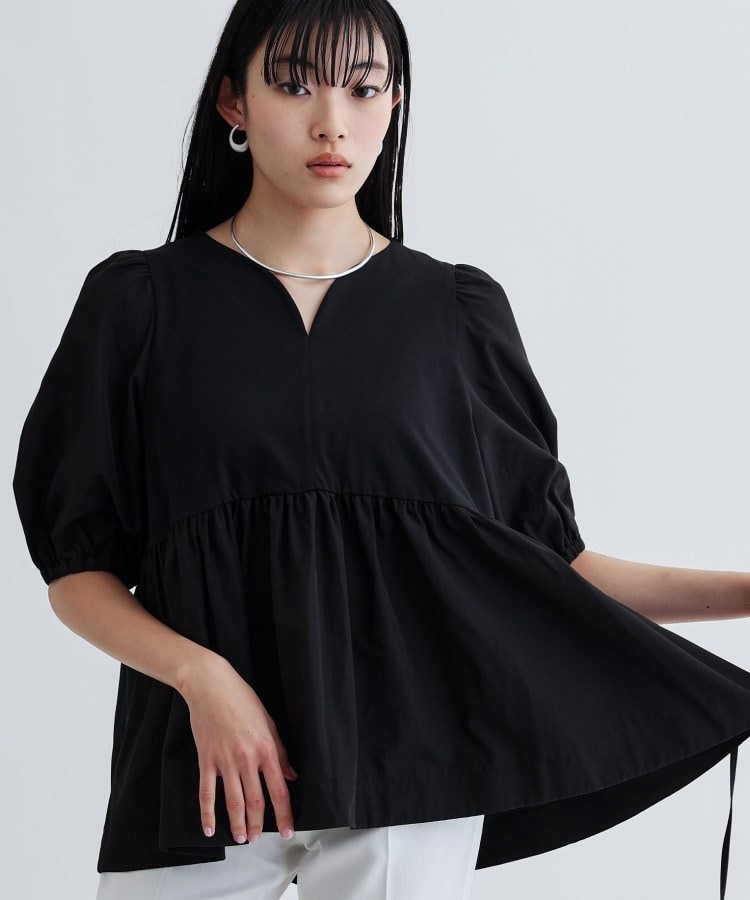 ハートネックペプラムカットソー(カットソー) | GALLEST ハートネックペプラムカットソー(カットソー) | GALLEST