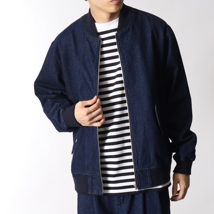 ◇12onzデニムMA-1(デニムジャケット) | THE SHOP TK(Men)(ザ ◇12onzデニムMA-1(デニムジャケット) | THE SHOP TK(Men)(ザ