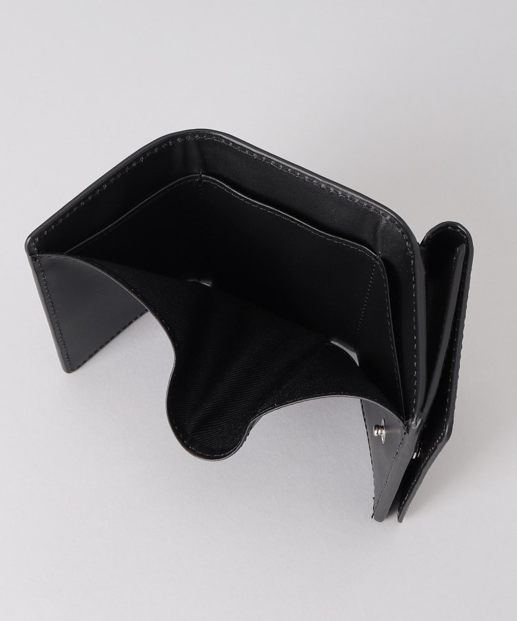 スムースレザー三つ折りミニウォレット(財布) | THE SHOP TK スムースレザー三つ折りミニウォレット(財布) | THE SHOP TK