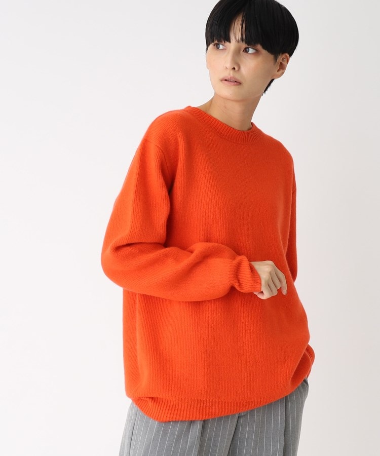 ◇ウール&カシミヤMIX クルーネックニット【UNISEX】(ニット ◇ウール&カシミヤMIX クルーネックニット【UNISEX】(ニット
