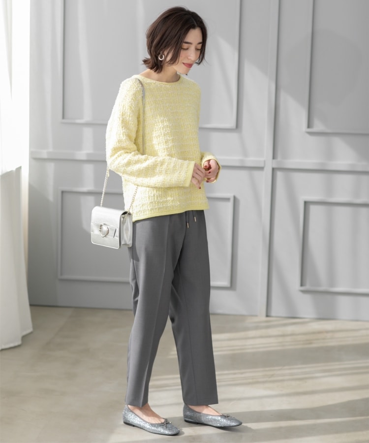 SS-LLsize》美脚ストレッチイージーテーパードパンツ【洗濯機 SS-LLsize》美脚ストレッチイージーテーパードパンツ【洗濯機