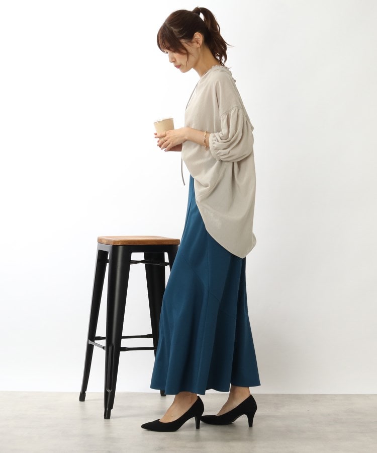 ◇変形切替ロングマ-メイドスカート(マキシ・ロングスカート ◇変形切替ロングマ-メイドスカート(マキシ・ロングスカート