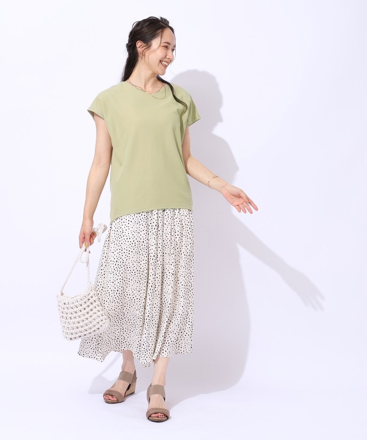 無理せずキレイ】ロングシーズン活躍 サテンフレア ワイドスカー 無理せずキレイ】ロングシーズン活躍 サテンフレア ワイドスカー