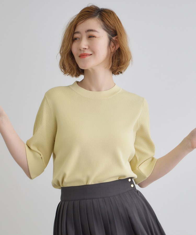 ひんやり多機能】やわらかドライタッチワイドスリーブプル ひんやり多機能】やわらかドライタッチワイドスリーブプル