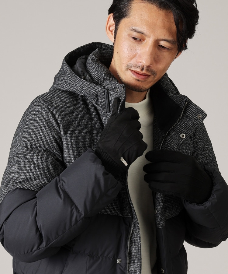 735フィルパワー】コンビ ダウンブルゾン(ダウンジャケット 735フィルパワー】コンビ ダウンブルゾン(ダウンジャケット