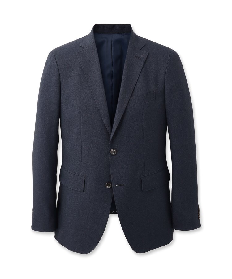 ONOFF/セットアップ対応】メランジ シャークスキン ストレッチ ONOFF/セットアップ対応】メランジ シャークスキン ストレッチ