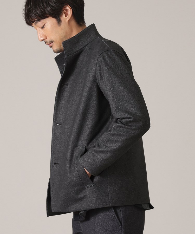 DOWN FABRIC】ダウンファブリック スタンドカラーブルゾン DOWN FABRIC】ダウンファブリック スタンドカラーブルゾン