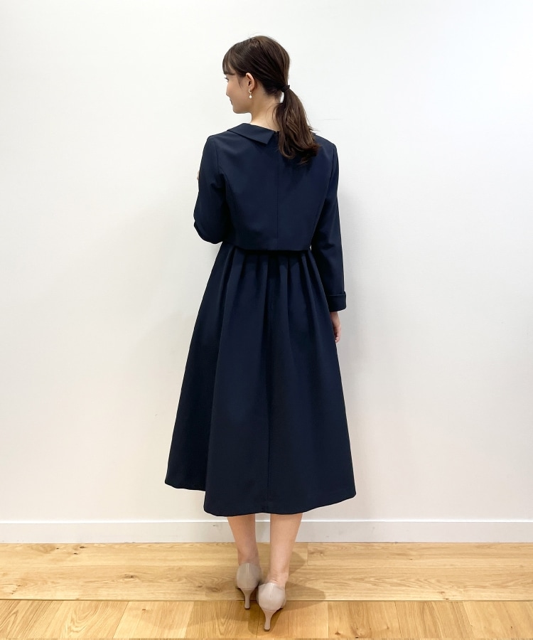 ◇【DRESS】ステンカラーワンピース【WEB限定サイズ】(ミドル ◇【DRESS】ステンカラーワンピース【WEB限定サイズ】(ミドル