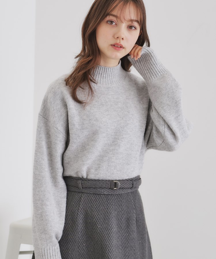 5color/S-LLsize》ミックスカラーラメハイネックニット【洗濯機 5color/S-LLsize》ミックスカラーラメハイネックニット【洗濯機