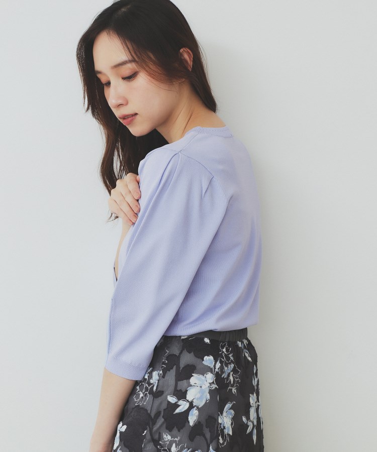 7color/XS-LLsize》クルーネックデザインスリーブニット【洗濯機 7color/XS-LLsize》クルーネックデザインスリーブニット【洗濯機