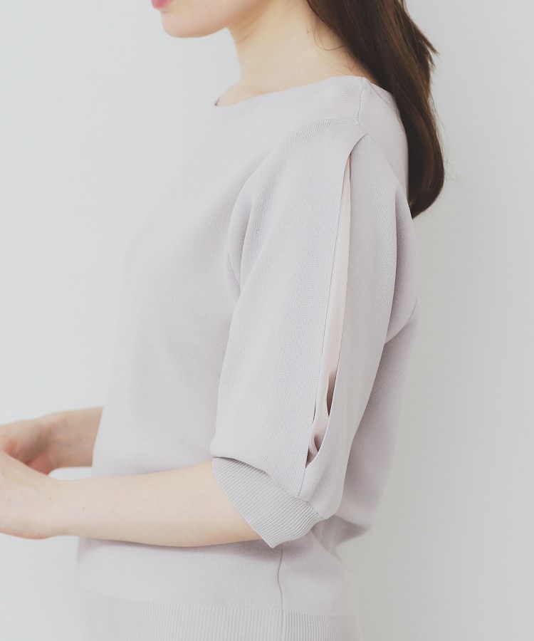 6color/XS-LLsize》ドライタッチ デザインスリーブニット【洗濯 6color/XS-LLsize》ドライタッチ デザインスリーブニット【洗濯