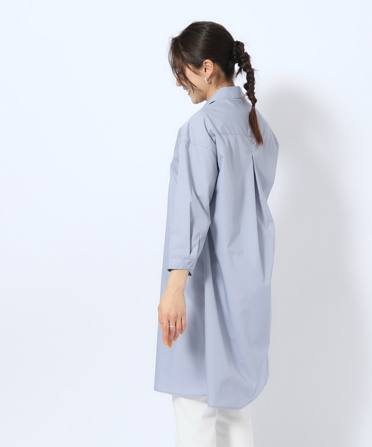 エシカルチュニックスキッパーシャツワンピース(チュニック エシカルチュニックスキッパーシャツワンピース(チュニック