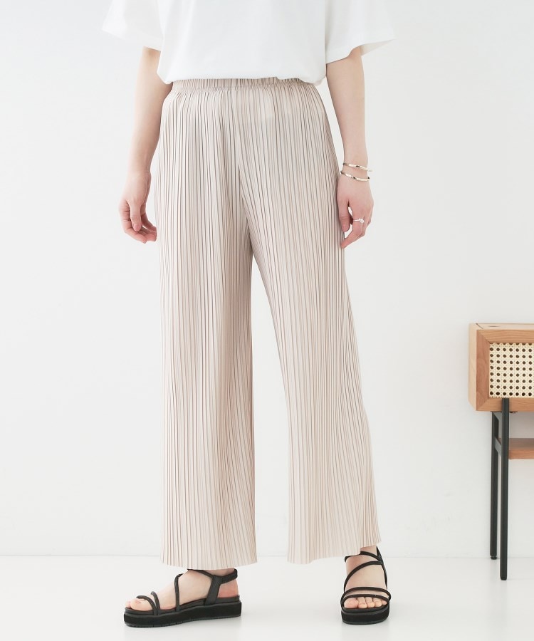 カットプリーツパンツ(6~9分丈パンツ) | SHOO・LA・RUE カットプリーツパンツ(6~9分丈パンツ) | SHOO・LA・RUE