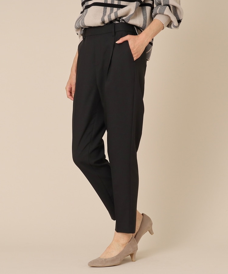 SS-3L/美脚シルエット】オンにもオフにも○ テーパードパンツ SS-3L/美脚シルエット】オンにもオフにも○ テーパードパンツ