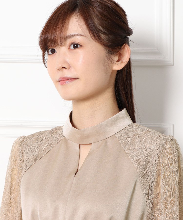 東京ソワール フラワーレースデザインドレス 【結婚式・ゲスト 東京ソワール フラワーレースデザインドレス 【結婚式・ゲスト