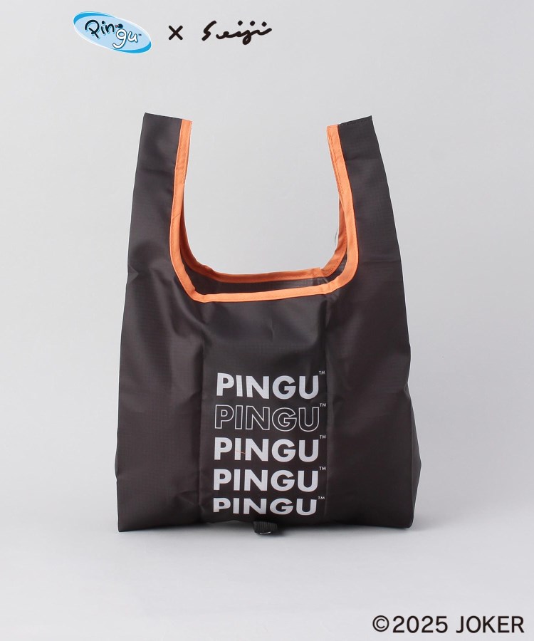 エコバッグSサイズ BK <PINGU ピングー>(スポット エコバッグSサイズ BK <PINGU ピングー>(スポット