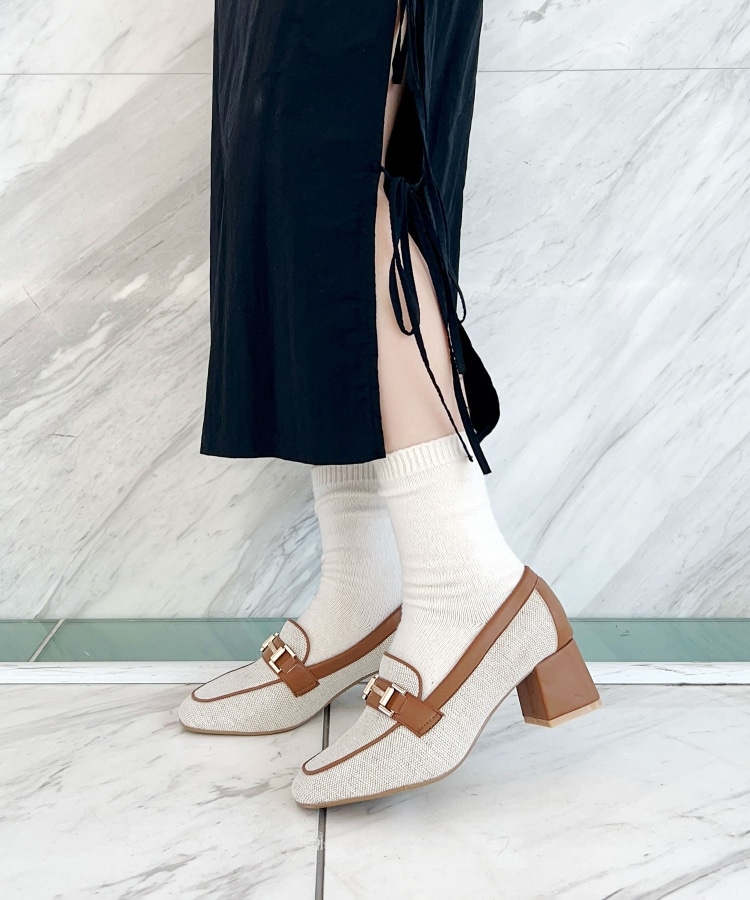 ブロックヒールローファー 24SS(パンプス) | ESPERANZA ブロックヒールローファー 24SS(パンプス) | ESPERANZA