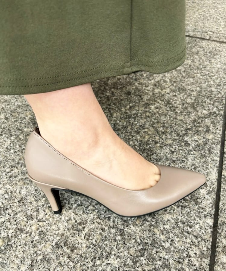疲れにくいパンプス<約7.5cmヒール> 歩きやすい レイン対応 疲れにくいパンプス<約7.5cmヒール> 歩きやすい レイン対応