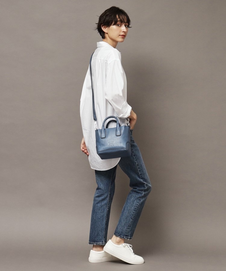 デュオ】レザーハンドバッグ S 2WAY 本革 ミニバッグ デュオ】レザーハンドバッグ S 2WAY 本革 ミニバッグ