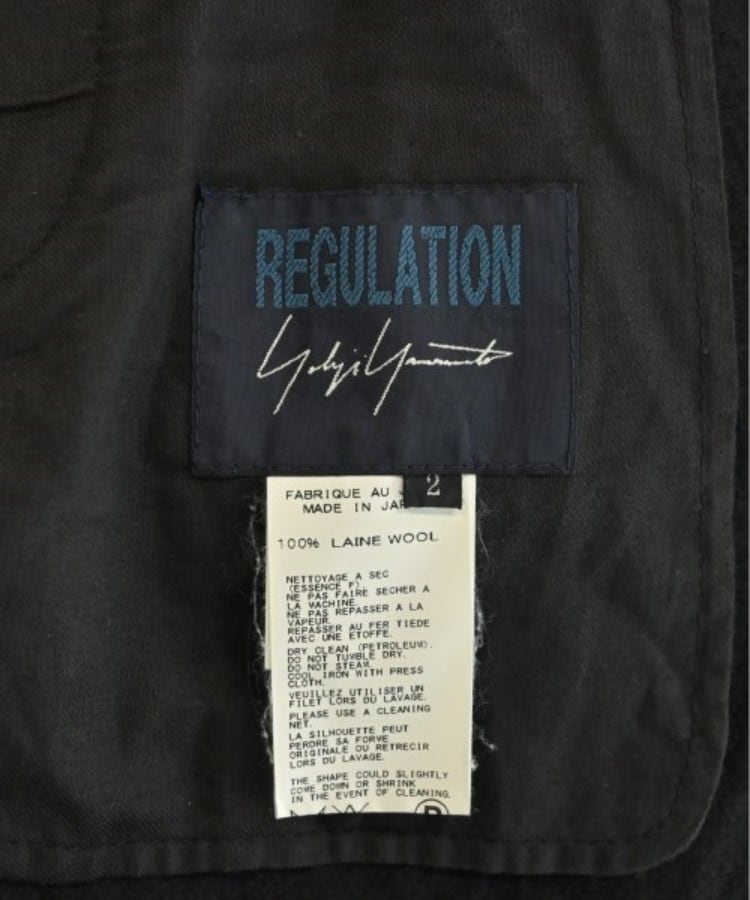 REGULATION Yohji Yamamoto レギュレーションヨウジヤマモト REGULATION Yohji Yamamoto レギュレーションヨウジヤマモト