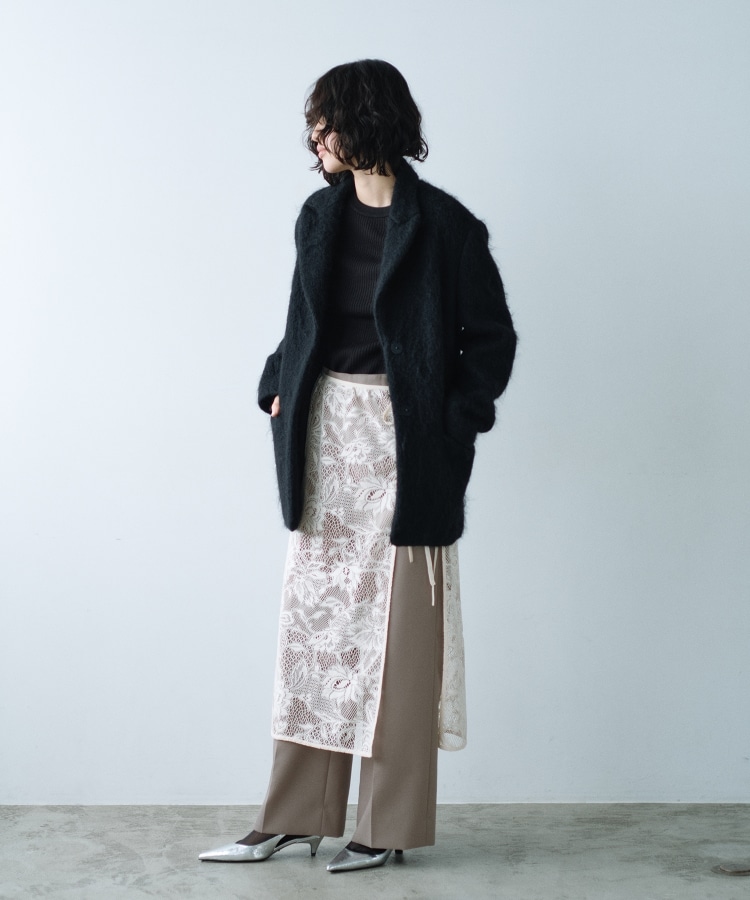 garden lace wrap skirt(マキシ・ロングスカート) | CODE A garden lace wrap skirt(マキシ・ロングスカート) | CODE A
