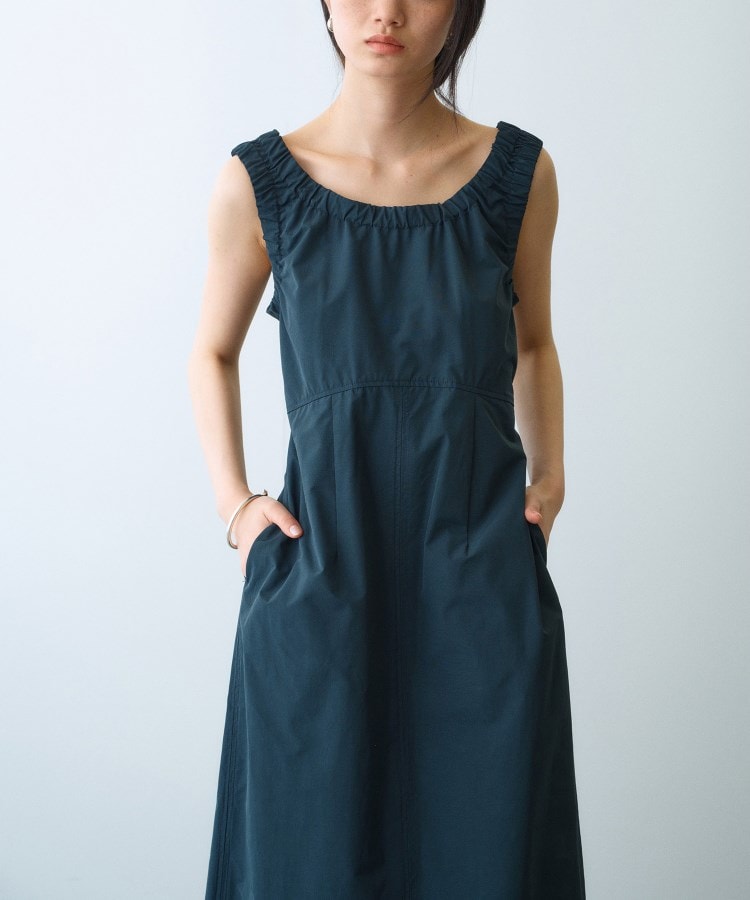 sporty gathered dress(マキシ・ロングワンピース) | CODE A sporty gathered dress(マキシ・ロングワンピース) | CODE A