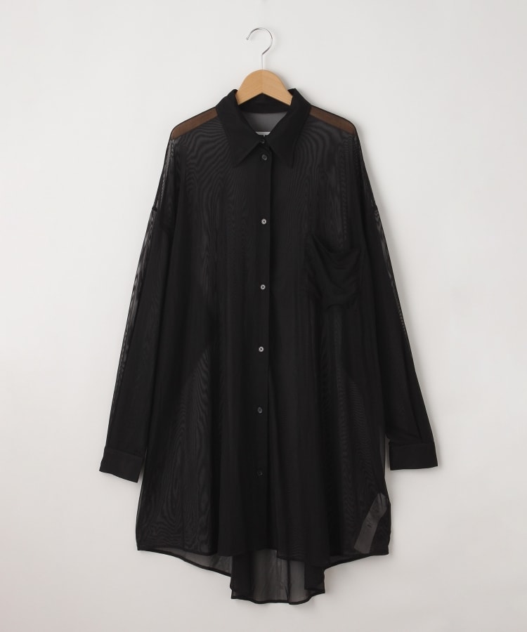 MM6 MAISON MARGIELA(エムエムシックス) チュールロングブラウス MM6 MAISON MARGIELA(エムエムシックス) チュールロングブラウス