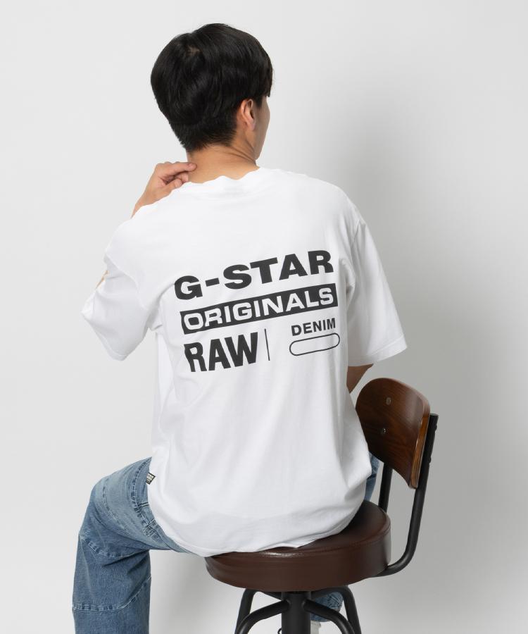 G-Star RAW(ジースターロー)バックグラフィックTシャツ(T G-Star RAW(ジースターロー)バックグラフィックTシャツ(T