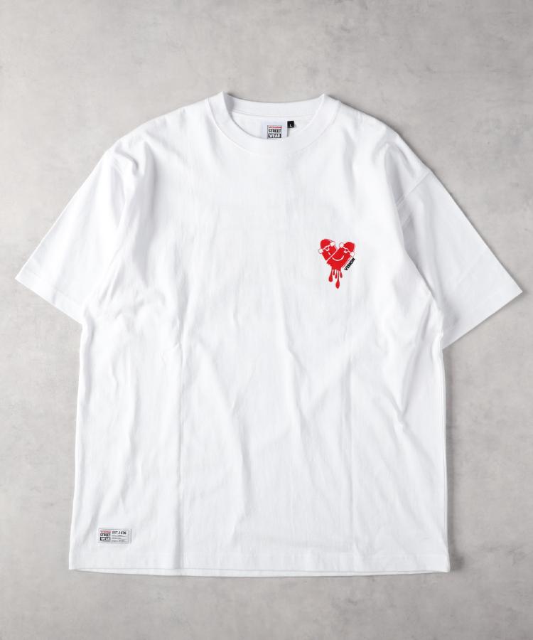 VISION STREET WEAR(ヴィジョンストリートウェア)ハートロゴT VISION STREET WEAR(ヴィジョンストリートウェア)ハートロゴT