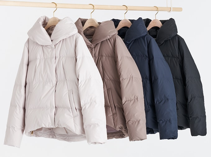 軽くて 暖かくて キレイ 「つつまれダウンシリーズ」|grove 軽くて 暖かくて キレイ 「つつまれダウンシリーズ」|grove